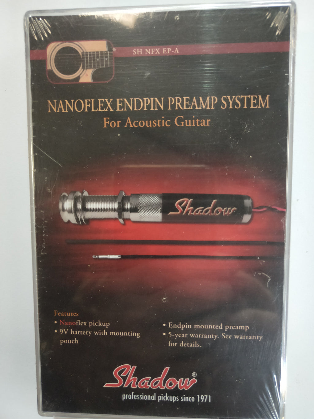 Shadow Nanoflex Endpin Preamp System – Guitar Woods